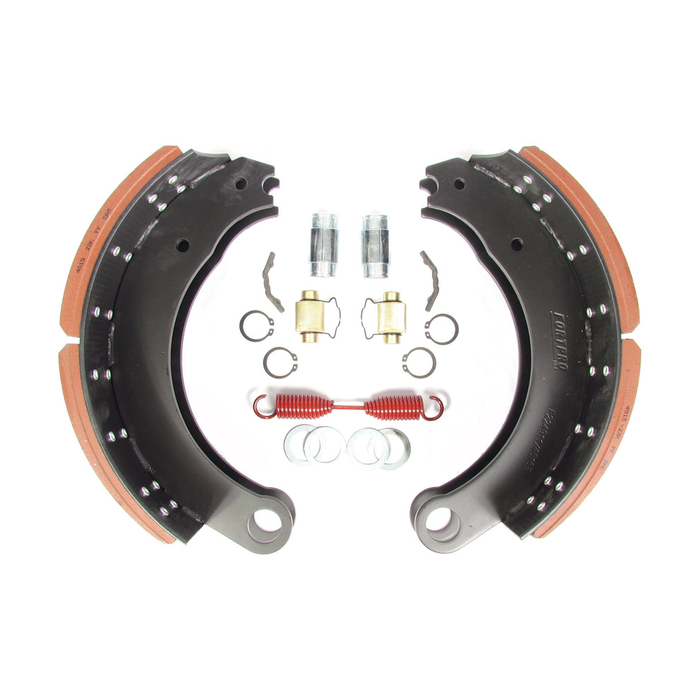 Fortpro 4515E/4515P Rear/Trailer Brake Shoe Box Kit - GAWR 23K - Brake ...