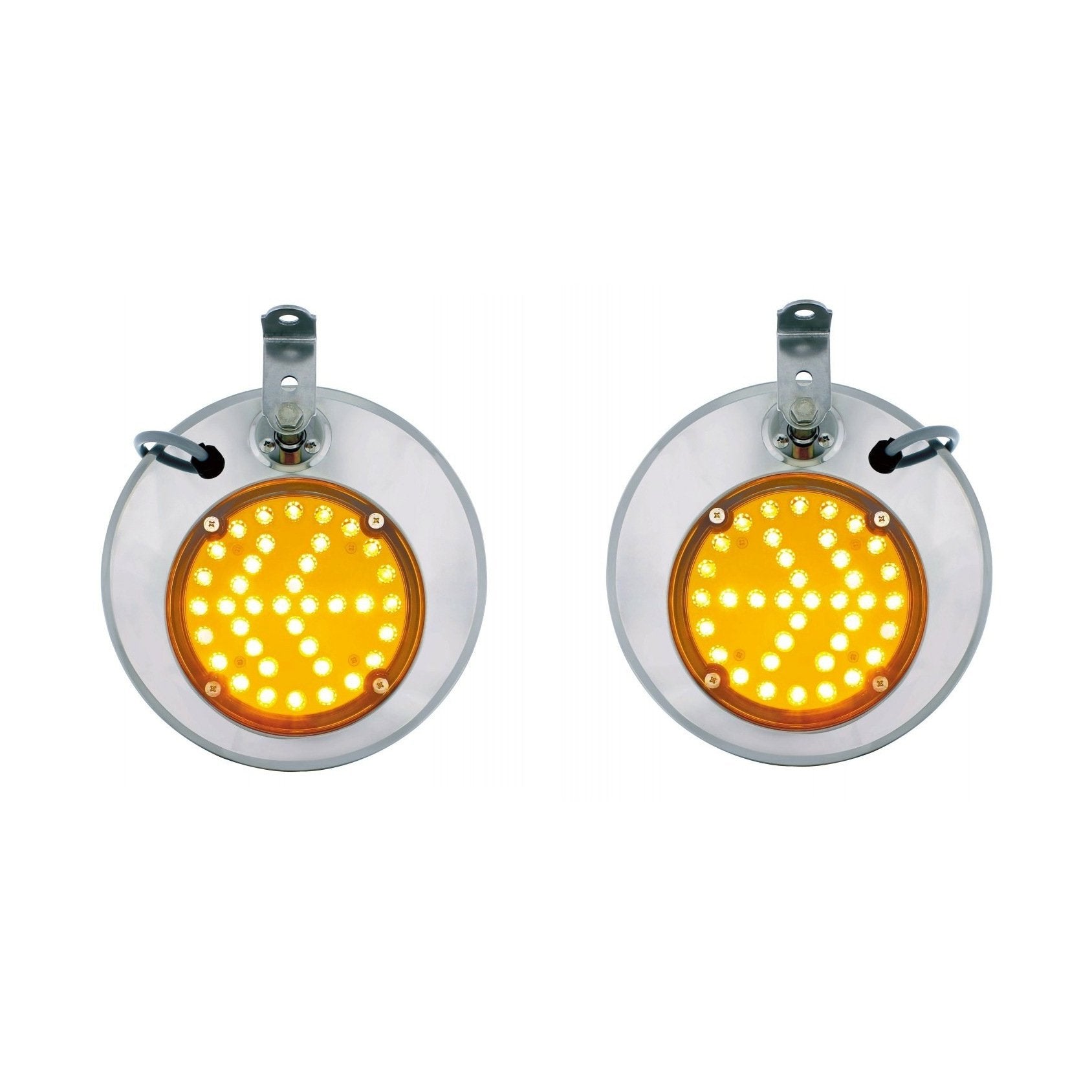 8.5" Led Convex Mirror w/ LED Turn Signal - Driver Side | FORTPRO ...