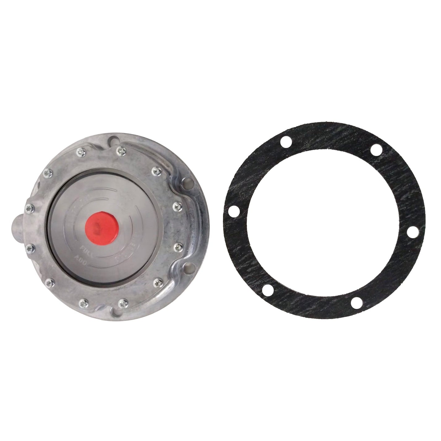 Fortpro Aluminum Steer Axle Hub Cap w/ 6 Holes and Gasket Replacement ...