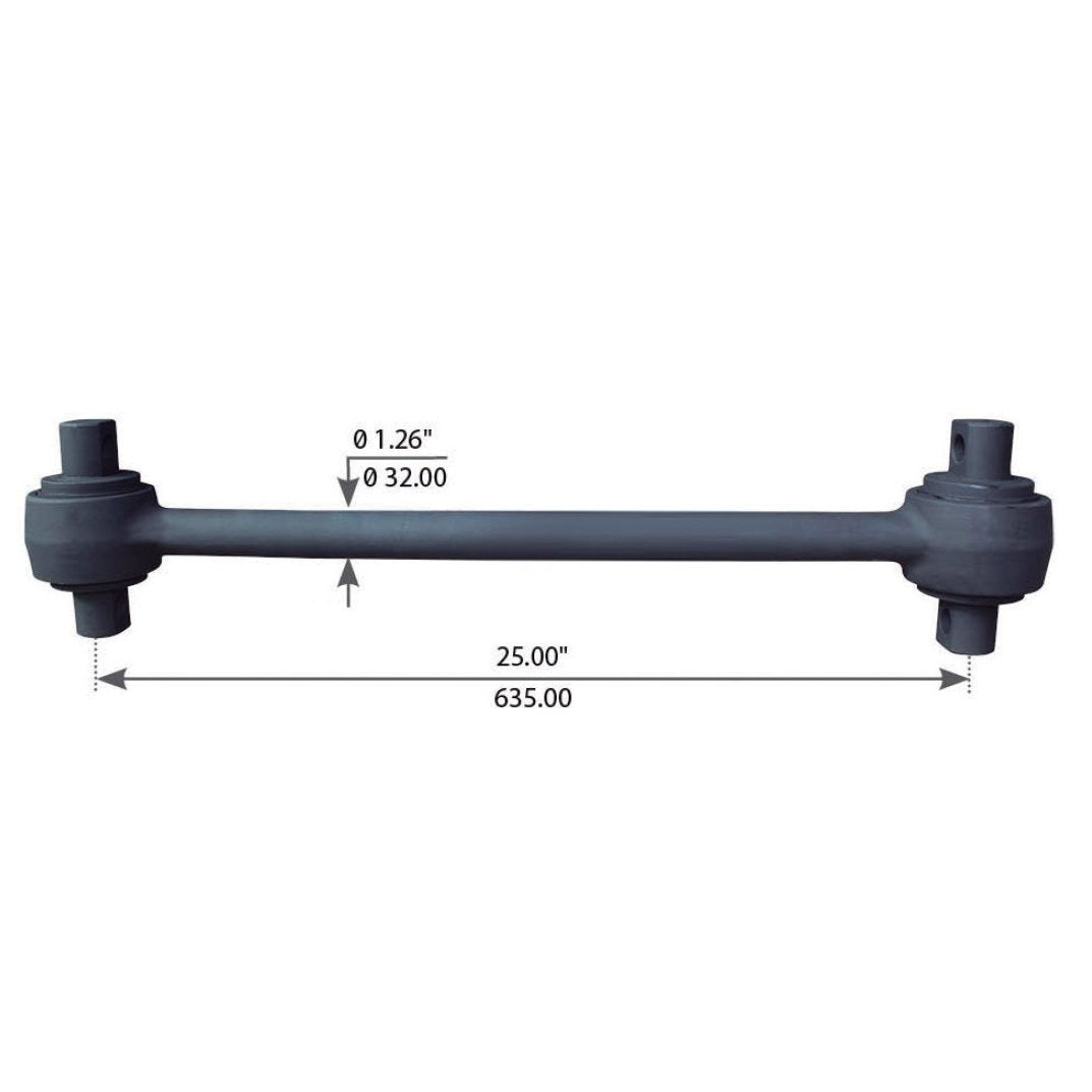 Torque Rod with Bushing for Kenworth - Replaces Kenworth 925150, 35801 ...