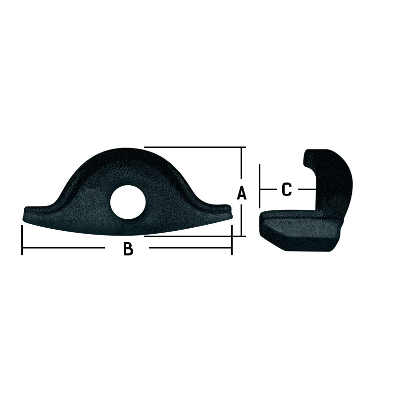 Wheel Rim Clamp for Mack, Meritor & Spicer - Replaces 15QJ16P3, R00588 ...