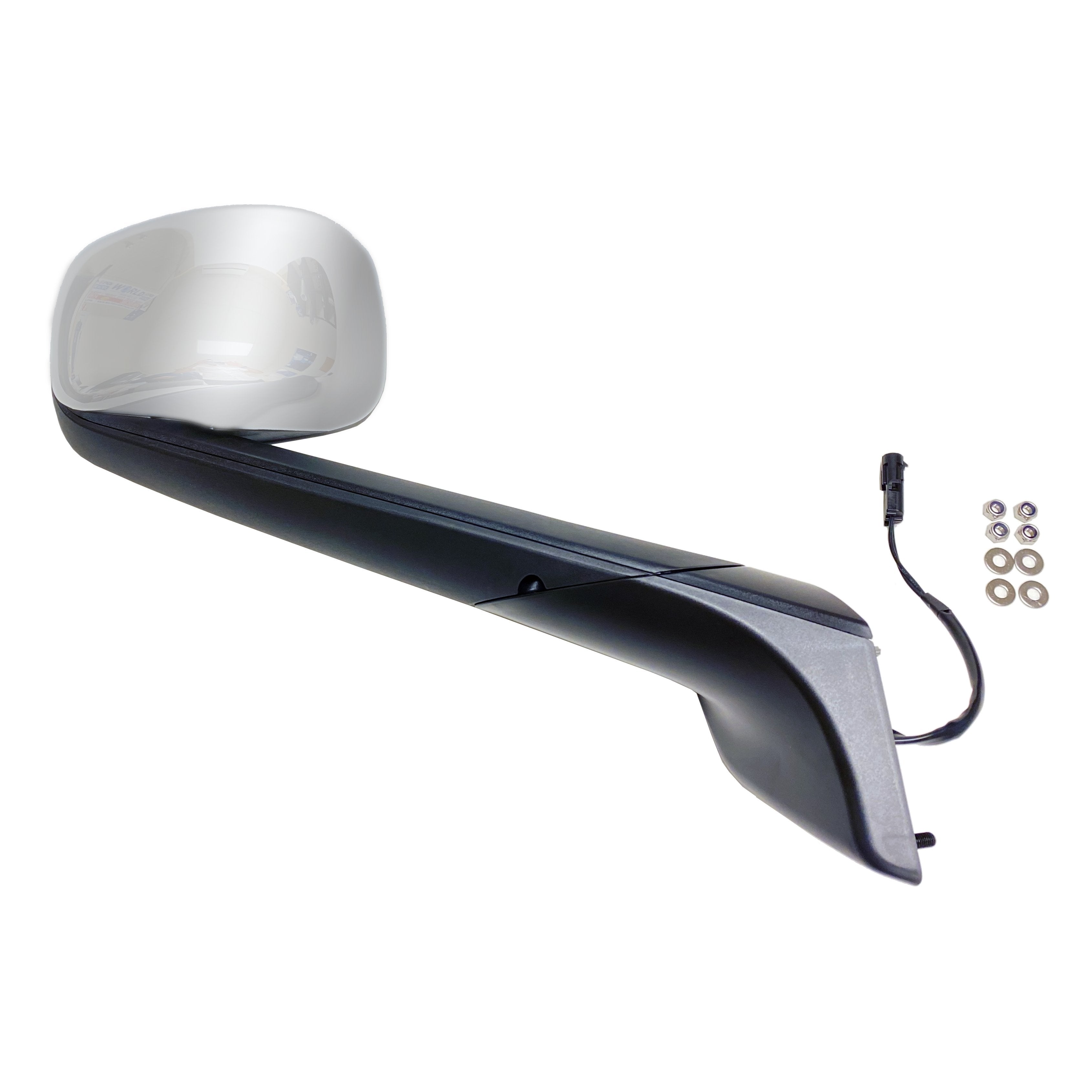 Fortpro Chrome Heated Hood Mirror Replacement for Freightliner Cascadi ...