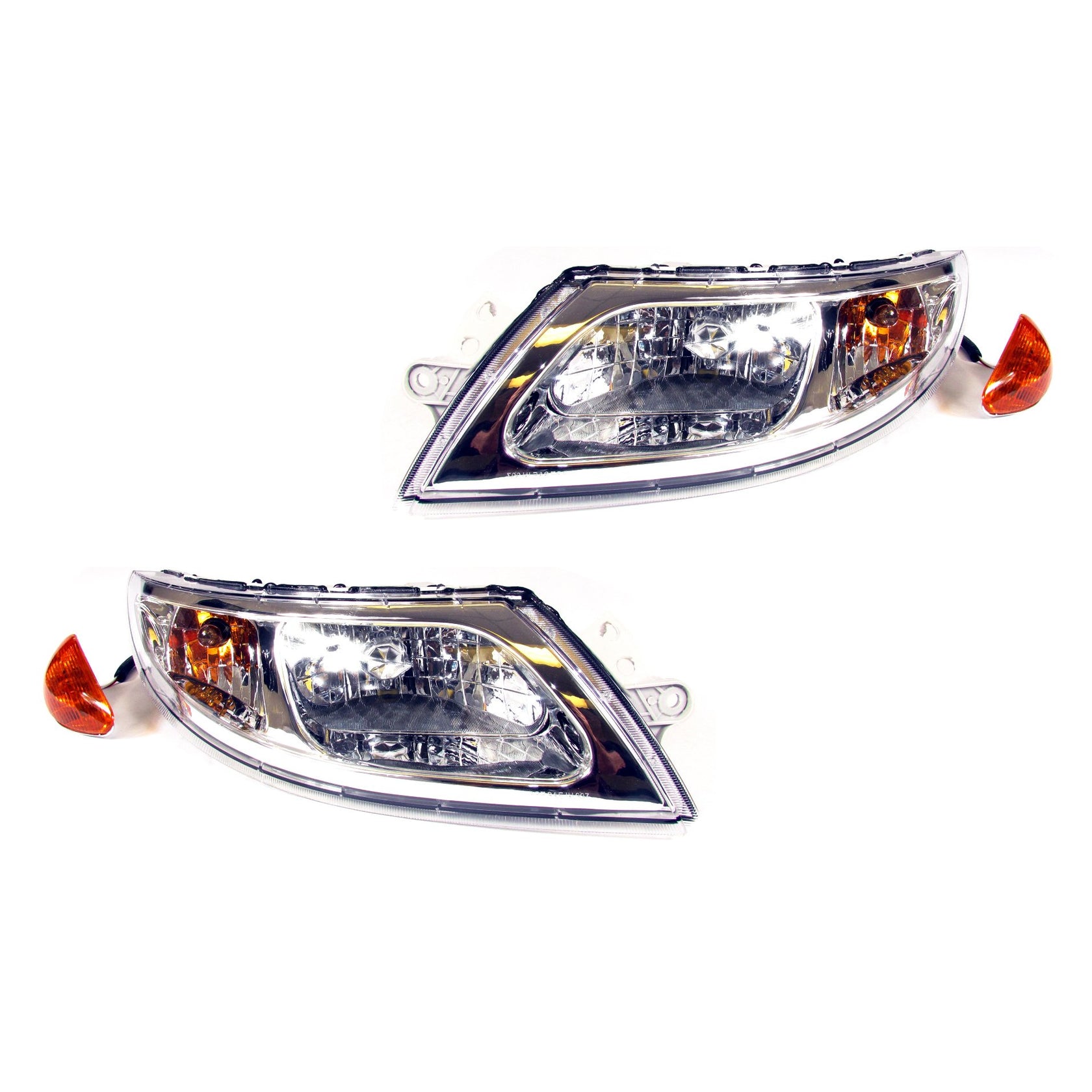 Headlights Assembly w/Corner Lamp for International 4300 - Both Sides ...