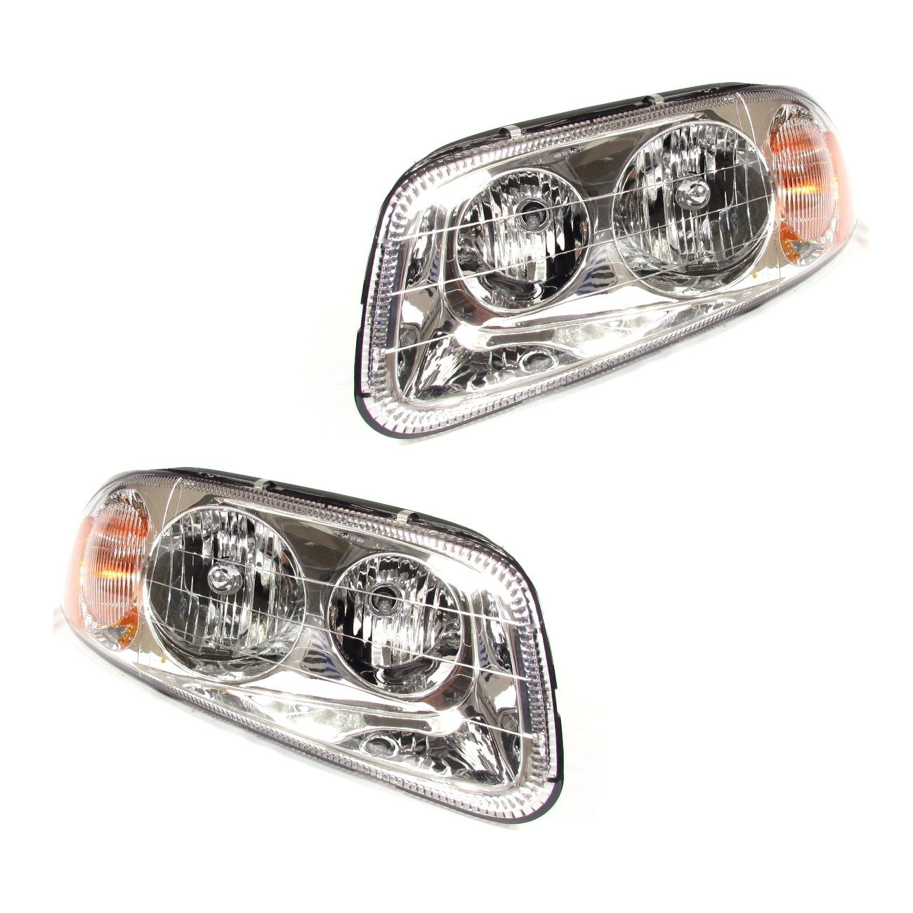 Headlights Set for Mack Late Granite CV/GU7/GU8/Vision CX 600 - MaxiTrucks