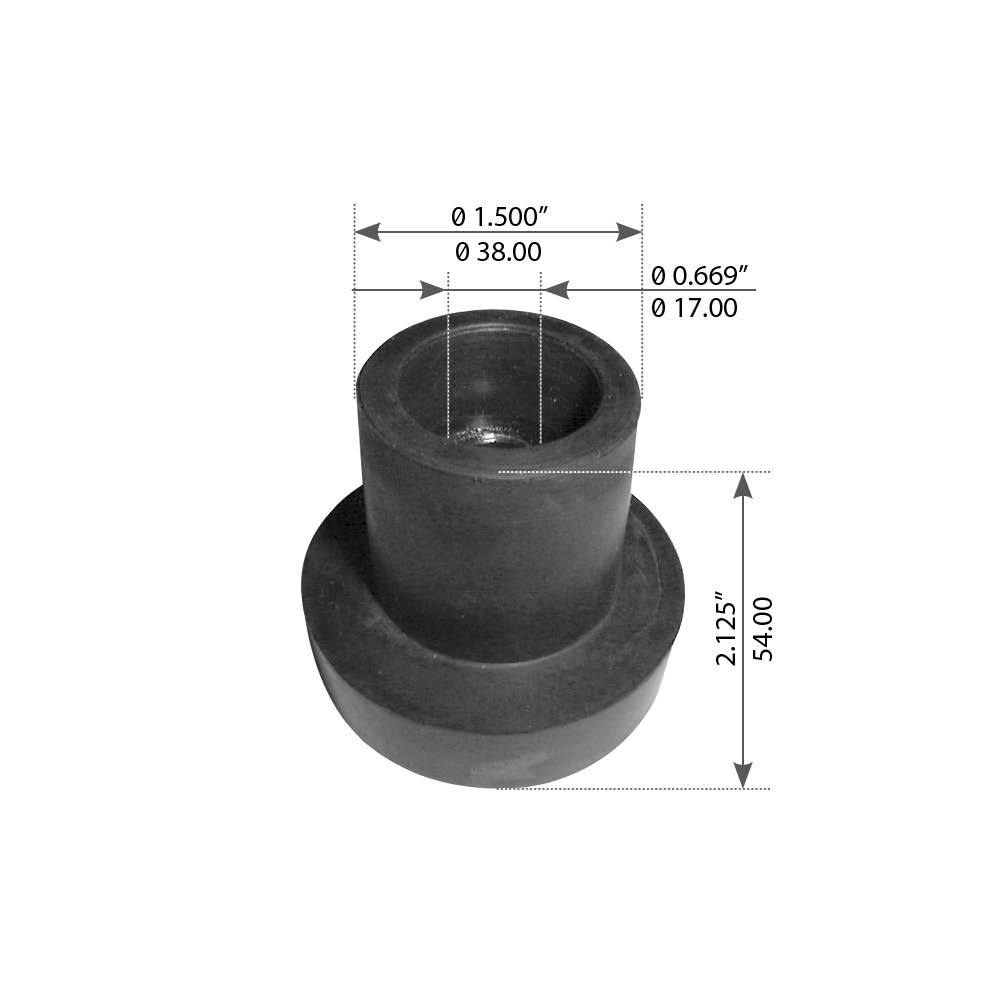 Fortpro Engine Mount for Freightliner FLD120 Series - Replaces CBA-24 ...