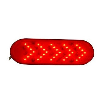 Fortpro 6" Oval Tail/Turn Sequential Arrow Led Light with 35 Leds ...